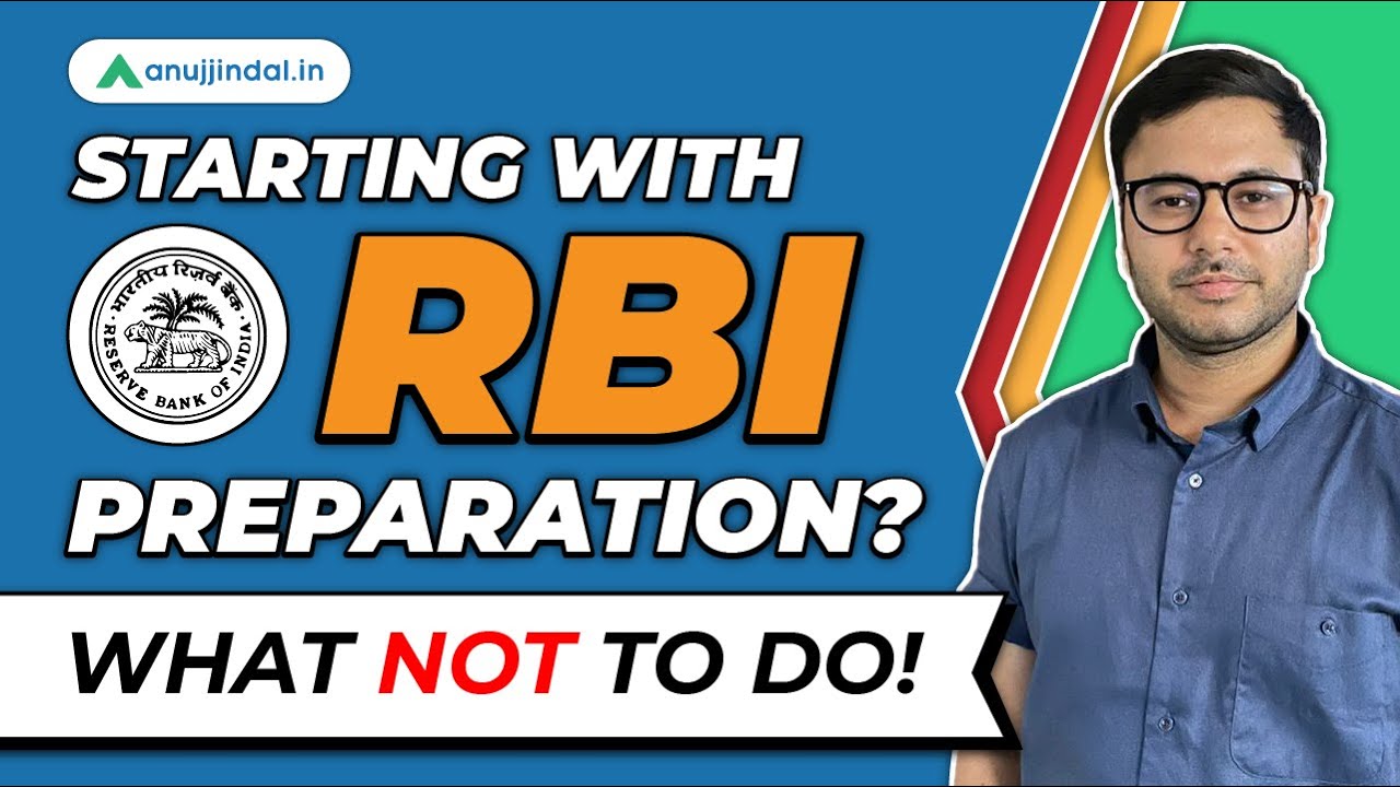 Common Mistakes When Starting RBI Grade B Preparation | RBI Grade B 2023 | RBI Grade B - YouTube