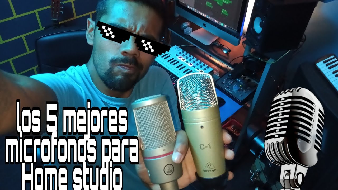 los mejores 5 microfonos para empezar en tu estudio casero - YouTube