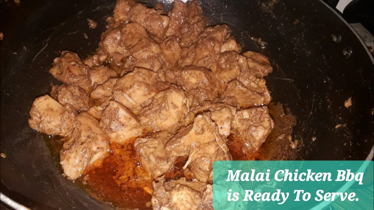 Malai Chicken Bbq Recipe|| Its very tasty simple recipe You wil like it ...