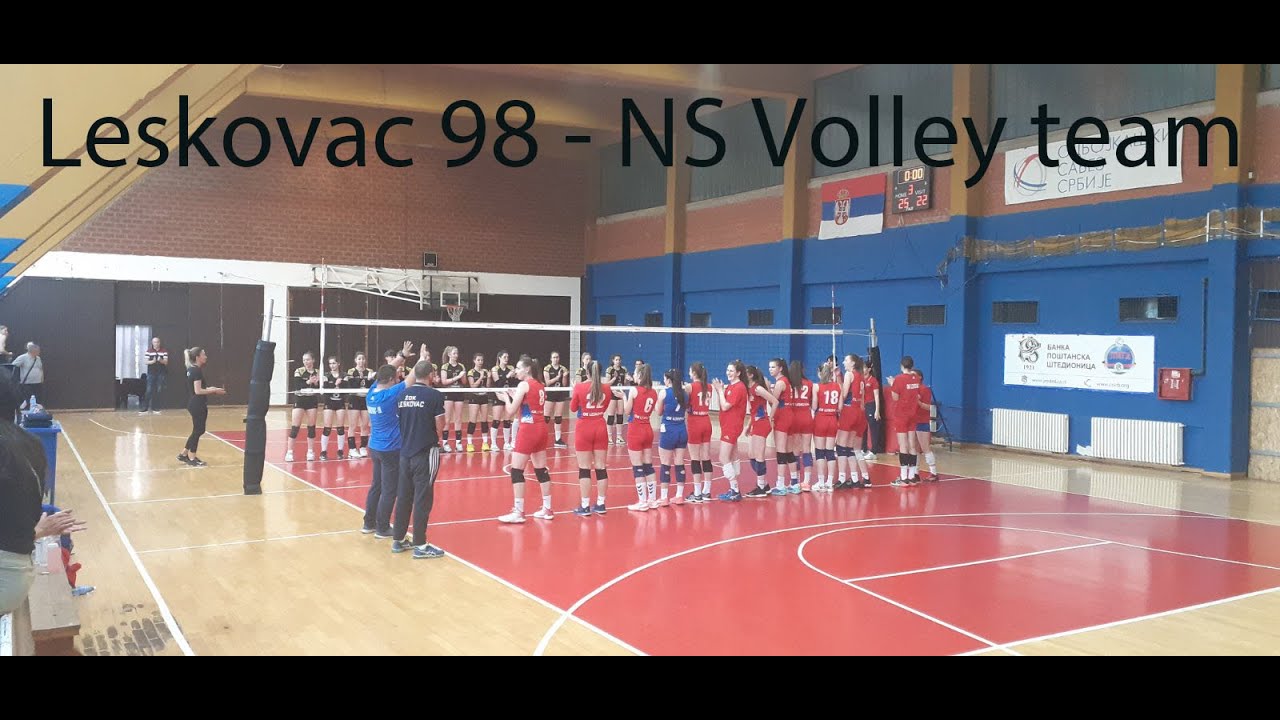 Leskovac 98 - NS Volley team - odbojkaska utakmica - YouTube