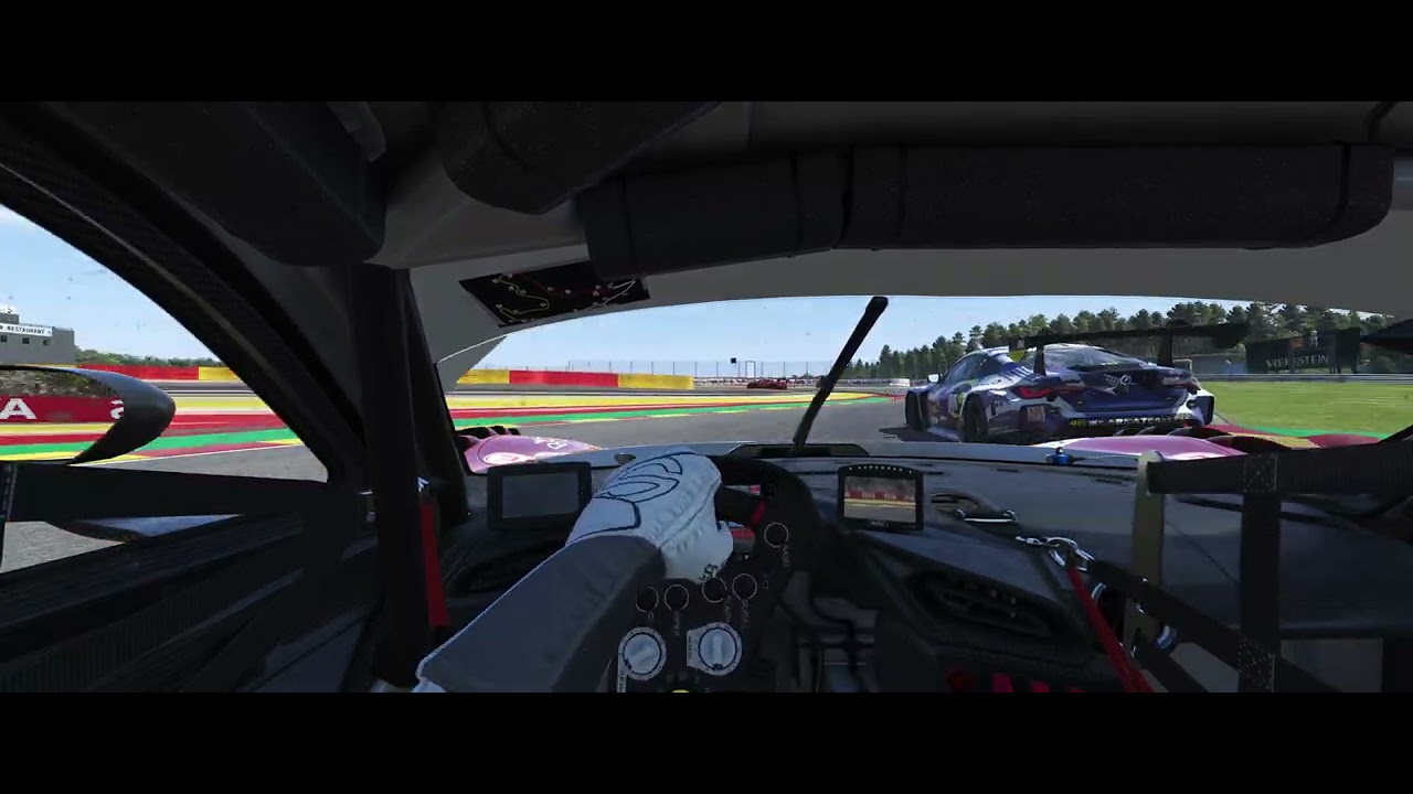 Le Mans Ultimate | Spa Sprint Rennen Cockpit | Ferrari 296 LMGT3 - YouTube