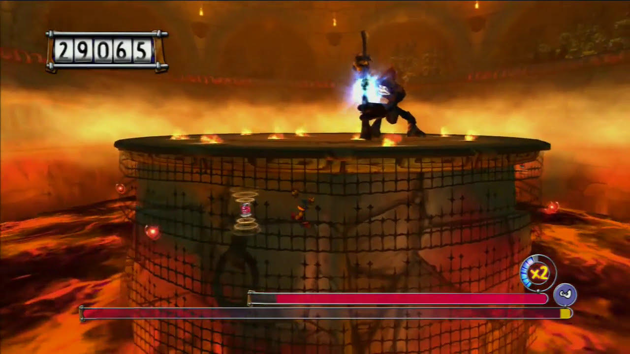 Rayman 3 HD - Walkthrough - #8 - Rayman vs Reflux - Also, Glitch. - YouTube