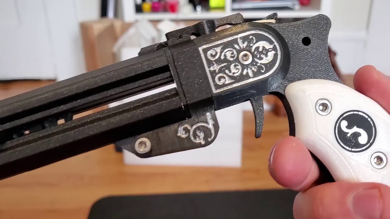 [Update] Derringer Crossbow Pistol v1.5 [3D Printed] - YouTube
