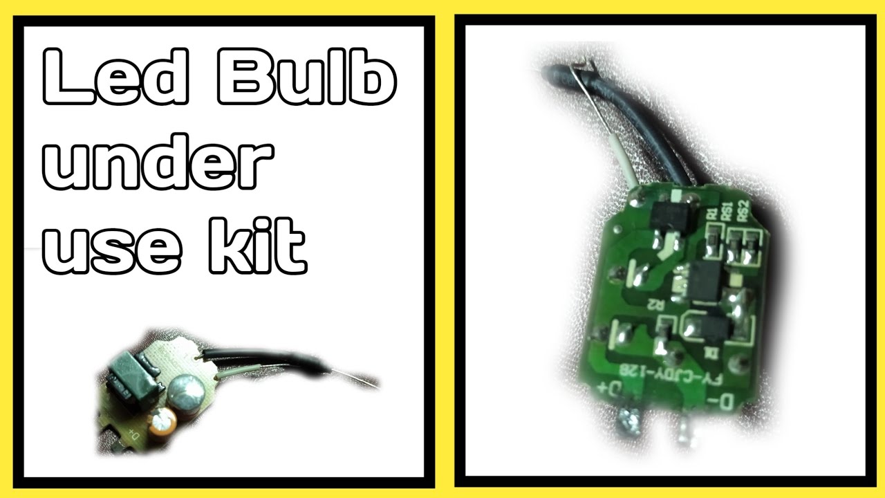 Led Bulb under use kit how to explain point | Technical Shoaib - YouTube