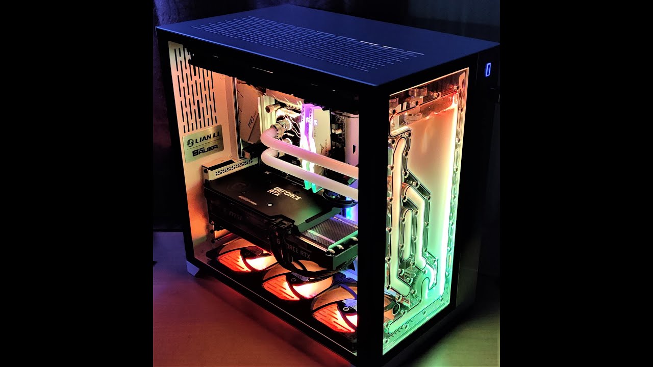 Semi Custom loop water cooling in Lian li 011(intel i9-10900kf / MSI ...