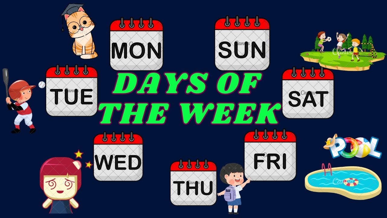 Super Song for kids/!Hello!Days Of The week song#abcsong #kidssongs# ...