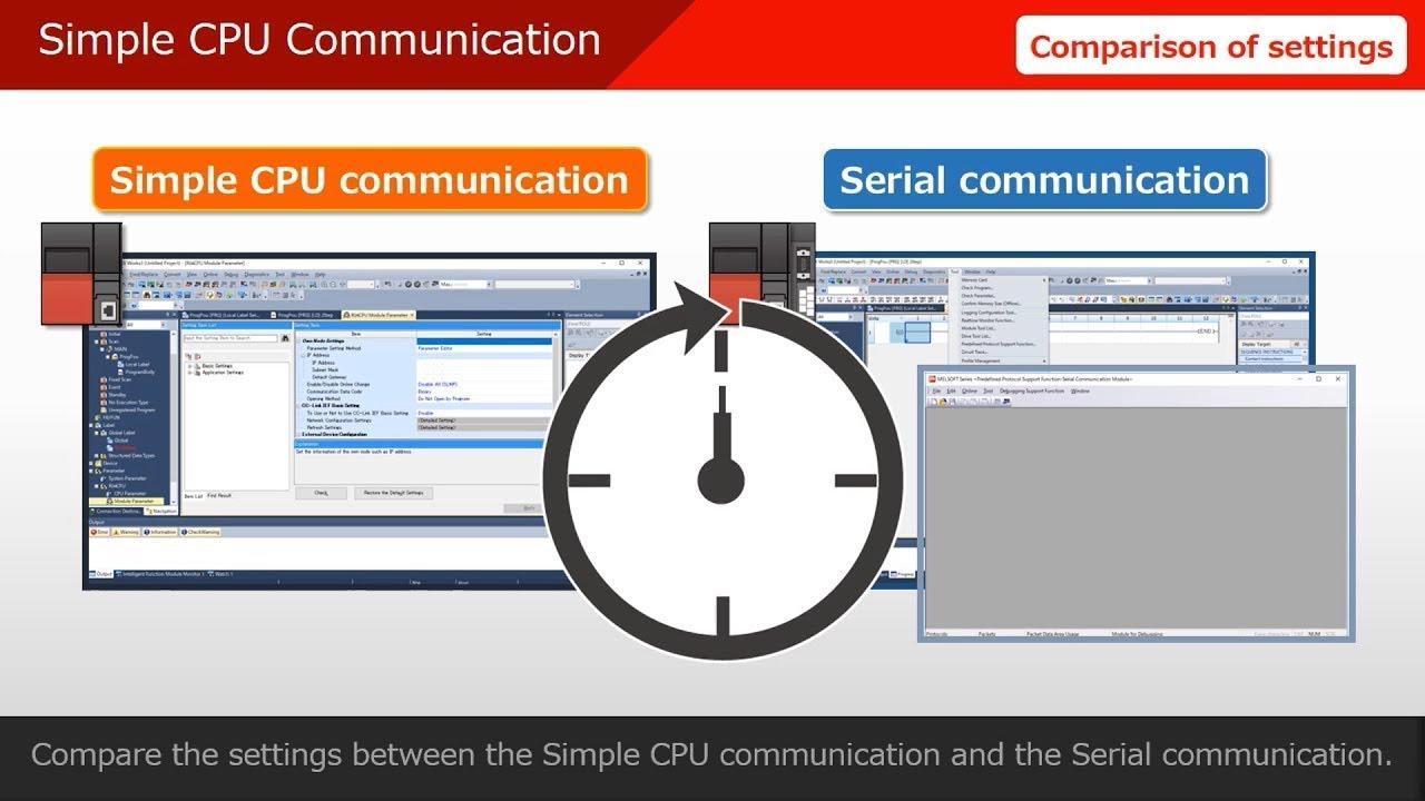 MELSEC iQ-R Simple CPU Communication - YouTube