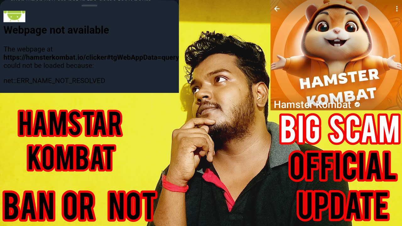 Hamstar kombat ban.? Hamstar kombat not open ! BIG NEWS Big problem for ...