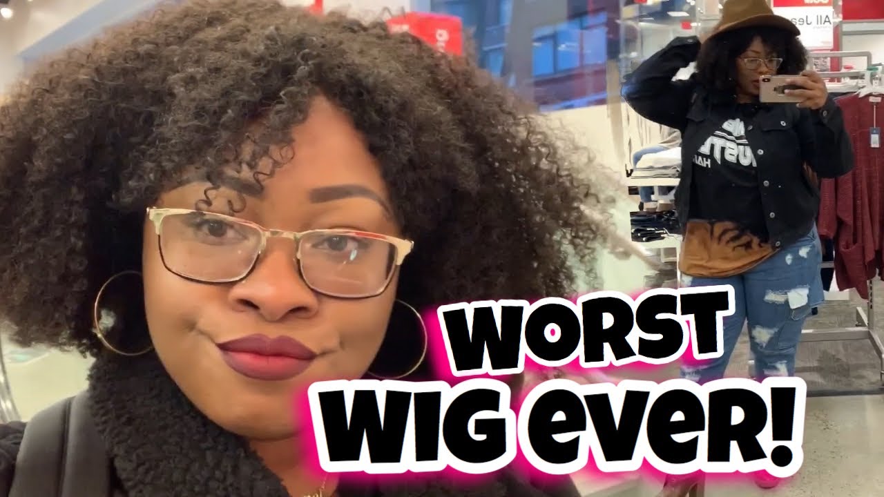 I WORE THE WORST WIG ON THE 1ST DAY OF COLLEGE!!!! - YouTube
