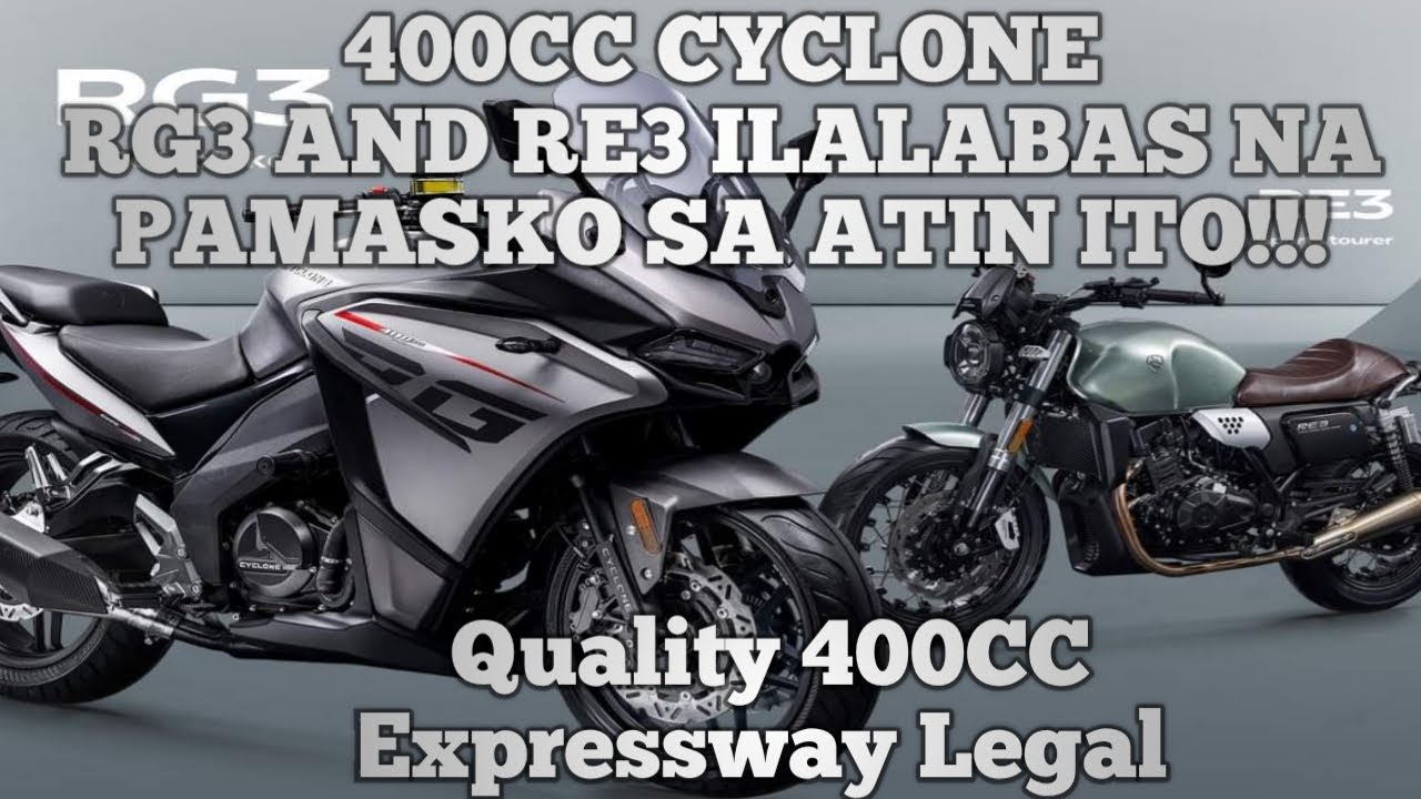 Cyclone 400cc RG3 At RE3 Nandito Na Sa Pinas!!!Pamasko Para Sa Atin ...