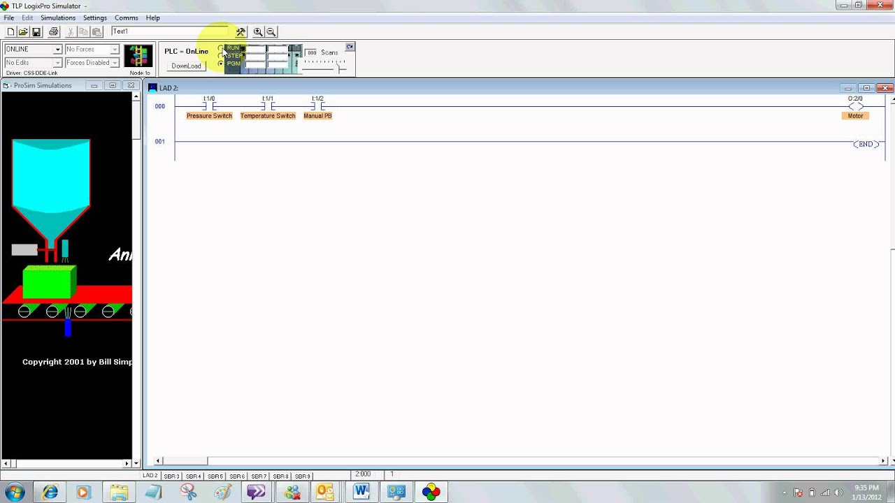 Ivy Tech Northeast - Logix Pro - PRG_1_LogixPro 1-1(c) - YouTube