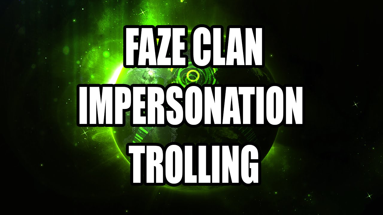 Faze Clan Trolling! (Modded Gamertag) - YouTube