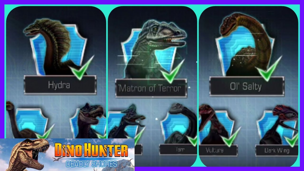 All Trophy Hunts [Region 7] | Dino Hunter:Deadly Shores - YouTube