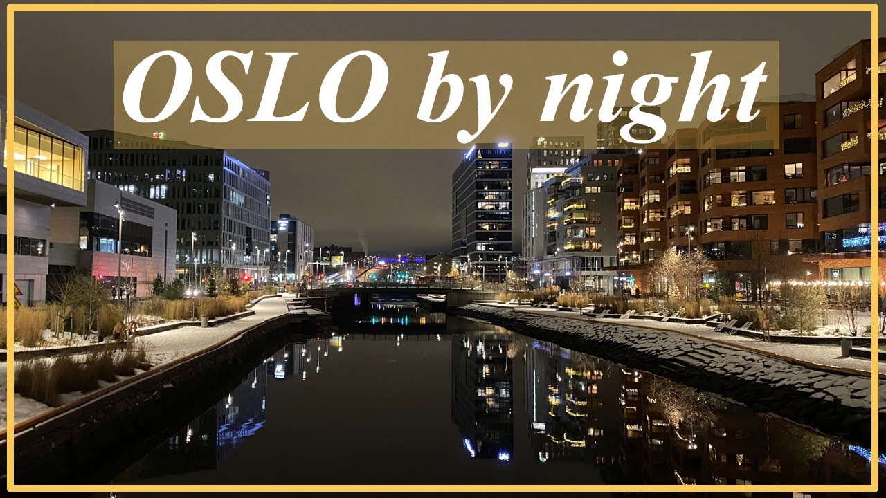 Oslo Downtown Night