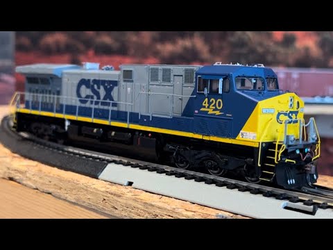 New Ho Scale Locomotive I Got For Christmas 2024 (Ft. Athearn Genesis CSX AC4400CW 420 Unboxing ...