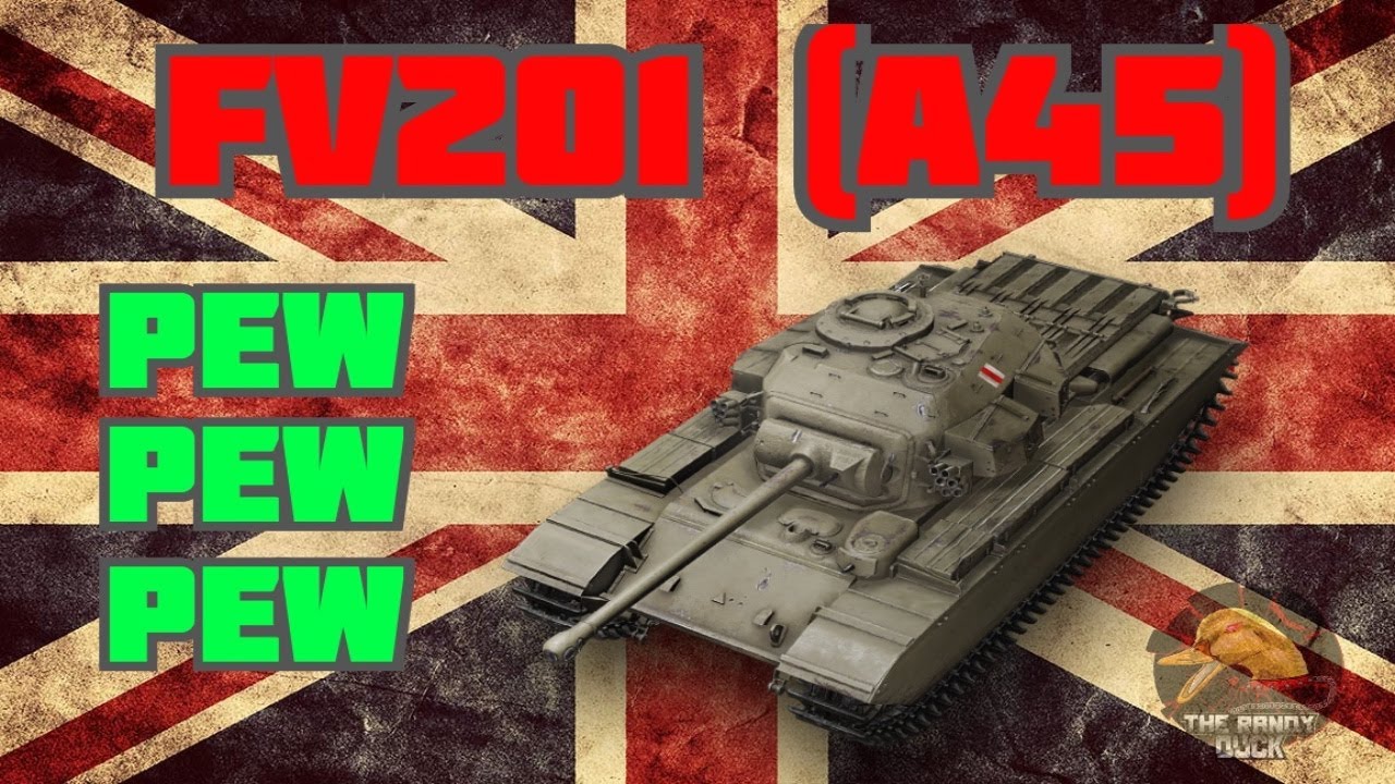 FV201 (A45): PEW PEW PEW! II Wot Console - World of Tanks Console ...