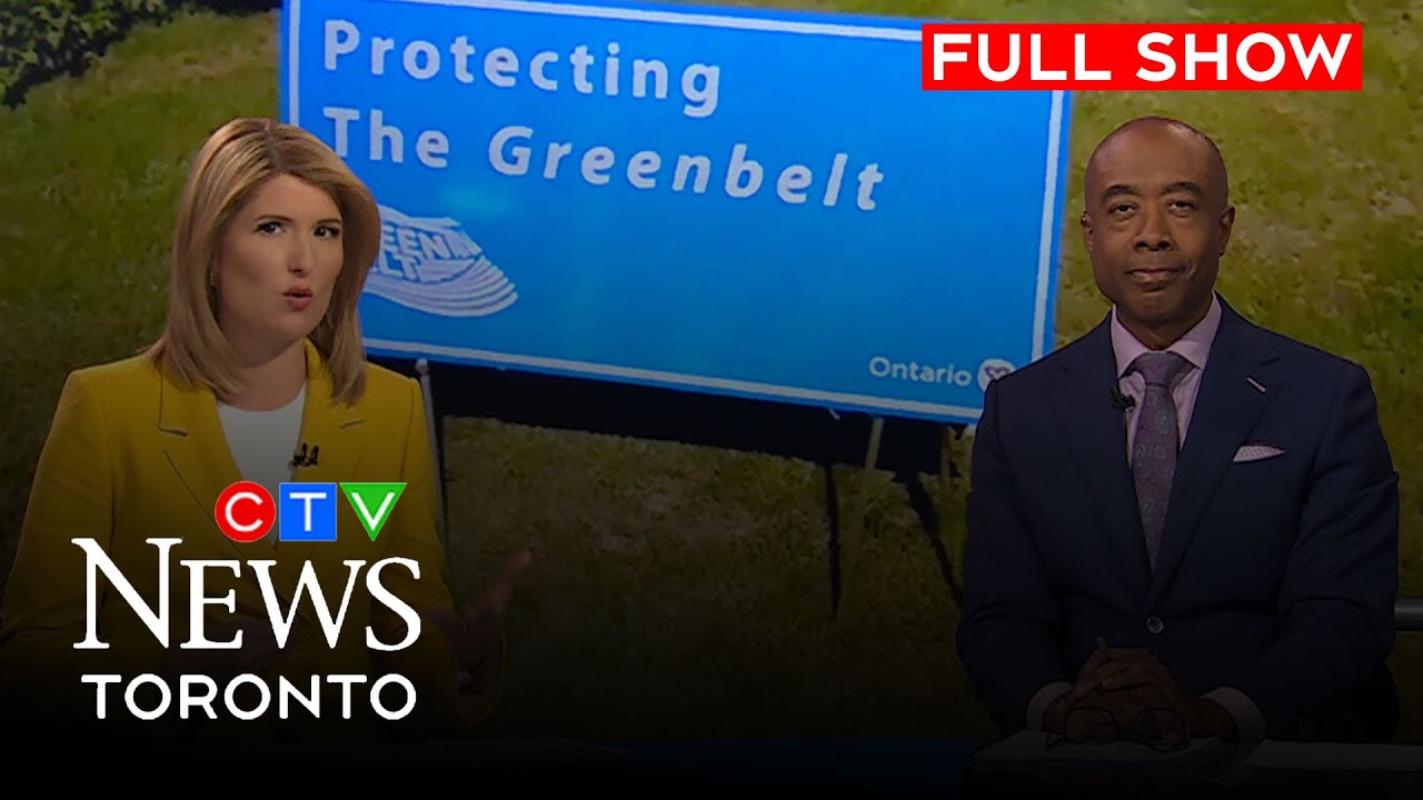 Doug Ford reverses opening Greenbelt | CTV News Toronto at Six for Sept ...