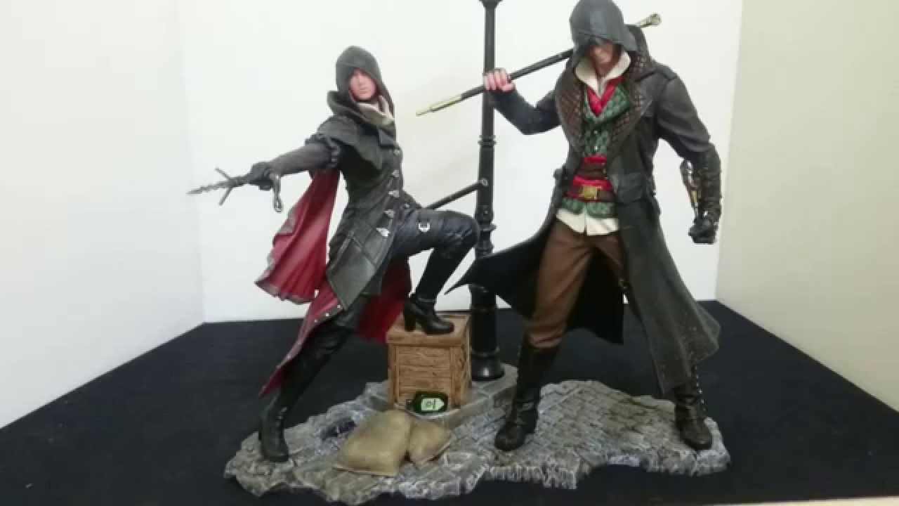 JACOB & EVIE FRYE Figurines: "The Wise & Wild Twins Diorama" - YouTube