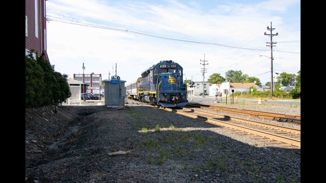 4th Of July Railfanning The Coast Line Featuring CNJ Heritage On Home ...