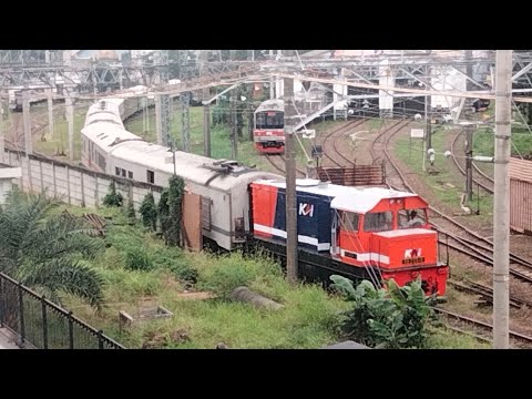 Moment Langkah Lokomotif BB 306 Chet RNB Langsiran BY MRI - YouTube