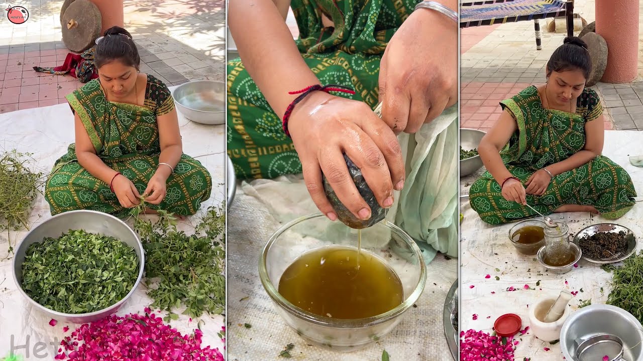 Neem rose hair oil recipe - Hair treatment - best benefits #hair # ...