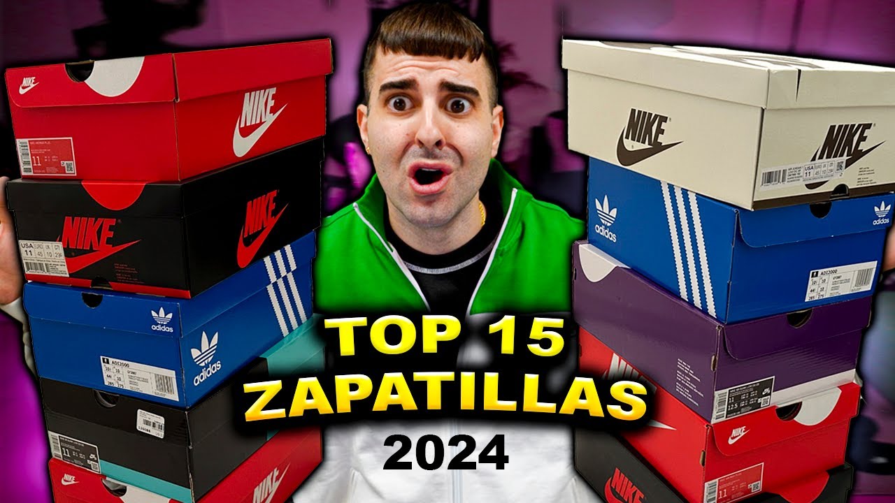 TOP 15 MEJORES ZAPATILLAS de 2024 (Jordan, adidas, Nike) - YouTube