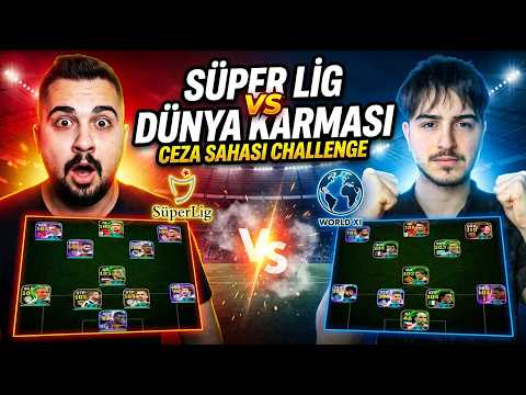 Tolga ile Süper Lig vs Dünya Karması Ceza Sahası Challenge! Forlan 45 Metre Gol! 😱