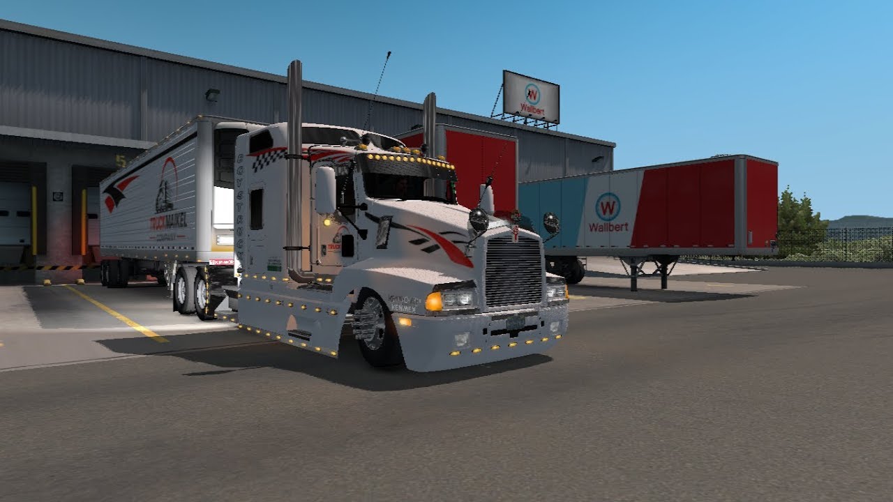American Truck Simulator KW T600 1.35 Tunning by Shaneke Game + skins ᕙ ...