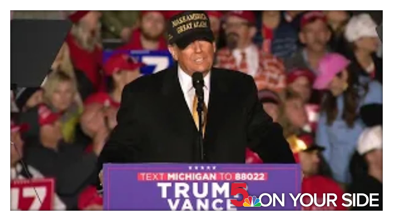 Donald Trump Michigan rally - YouTube