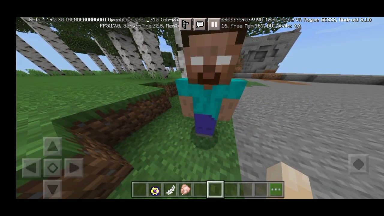 Herobrine had become my friend in minecraft - YouTube