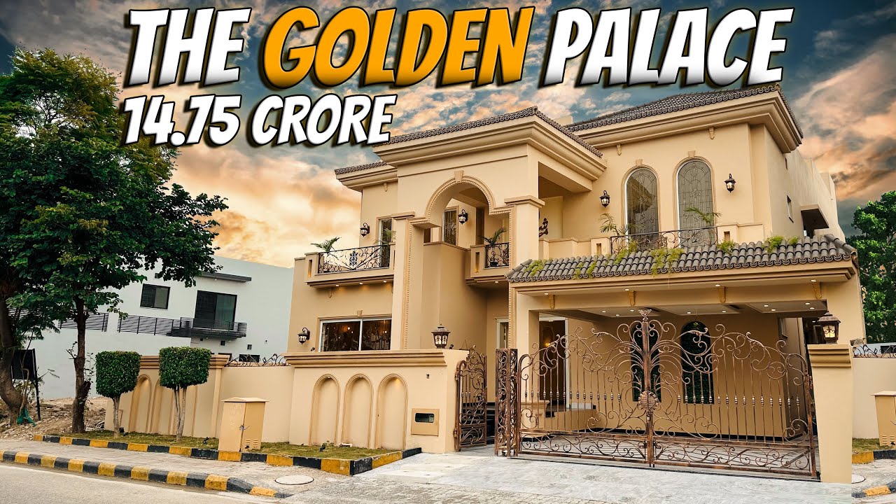 25 Marla Golden Grandeur with Luxury Baths, Cinema Room, & Pool In ...