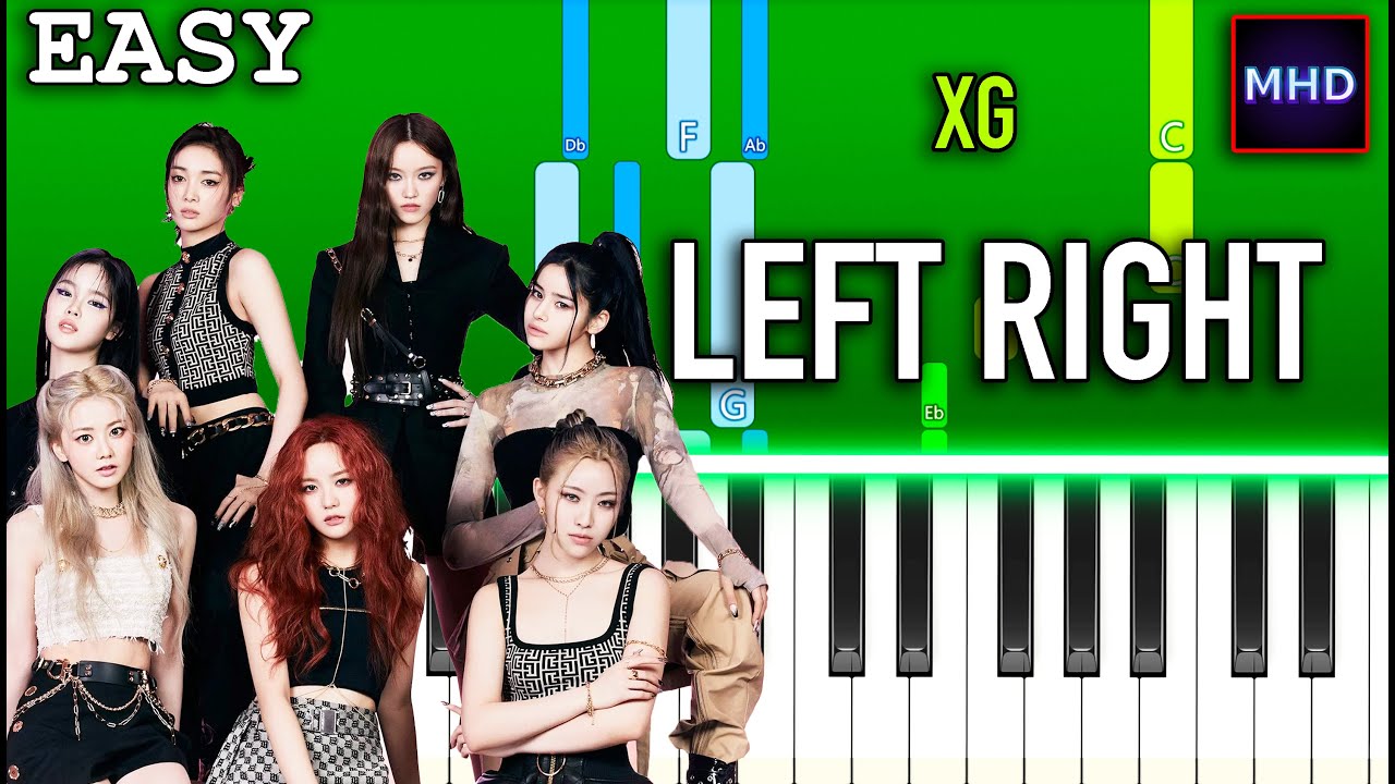 XG - LEFT RIGHT - Piano Tutorial [EASY] - YouTube