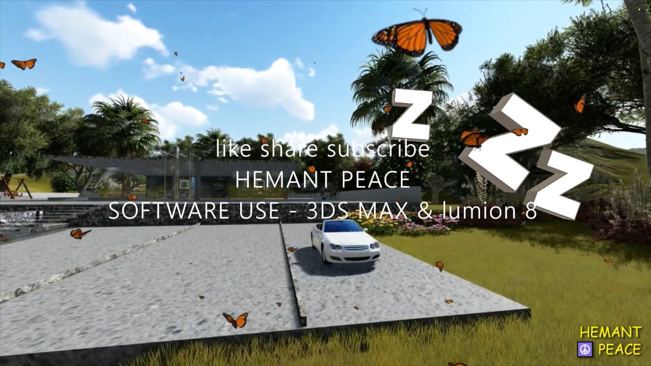 MAX VS LUMION - Lumion walkthrough and 3ds max renders samples - YouTube