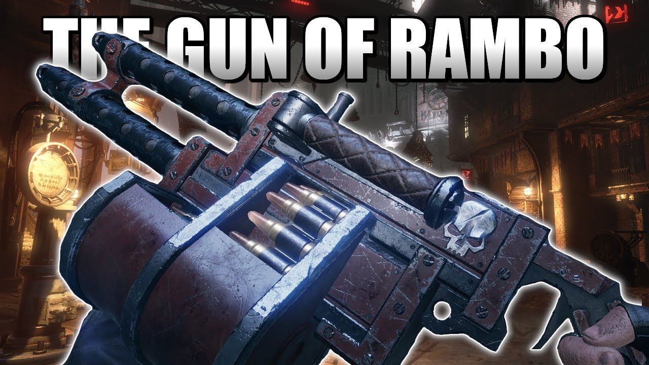 Ogryn Unlocked the Gun of Rambo and No Heretic will Ever Be Safe Again ...