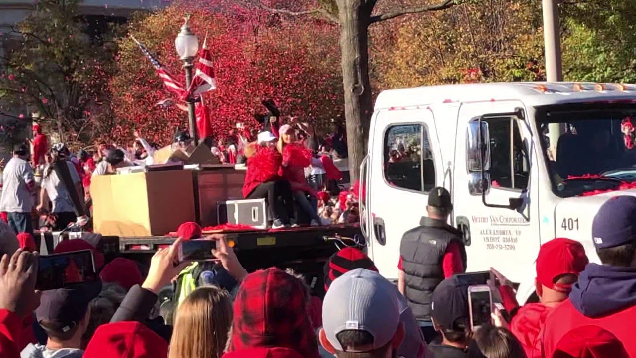 Washington Nationals World Series Victory parade (1 of 19) - YouTube
