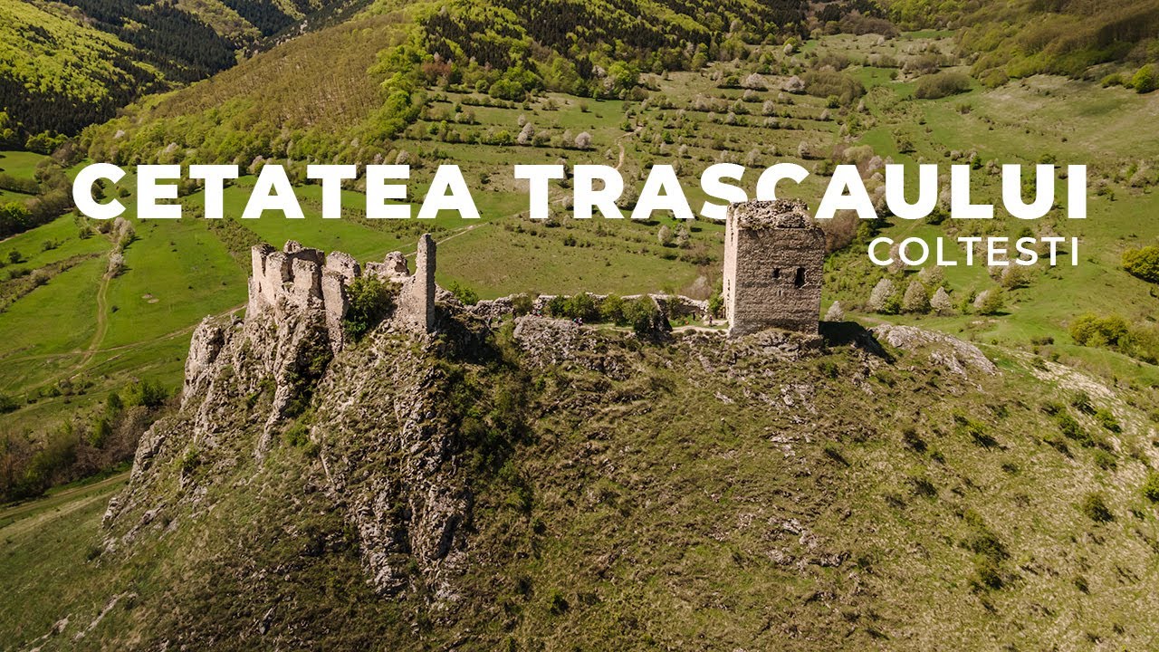 Cetatea Trascaului - Coltesti - video din drona 2021 - YouTube