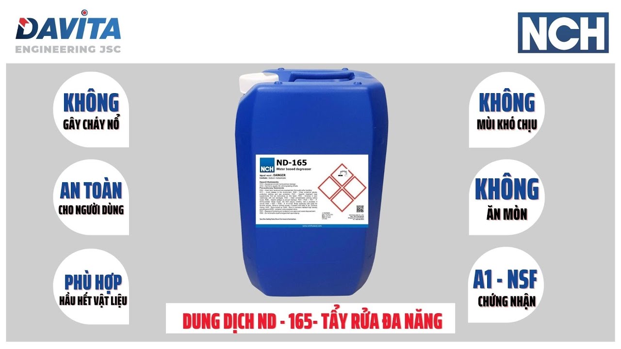 NCH - Công dụng tuyệt vời của ND-165 - YouTube