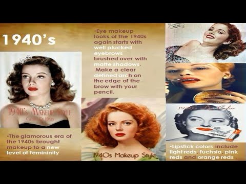 The Classic Charm of 1940's Makeup Look: A Step-by-Step Guide - YouTube