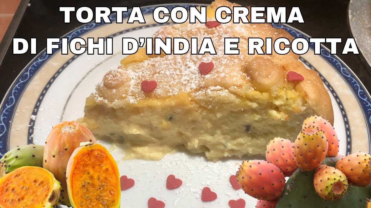 Torta alle Fichi d'India: La Delizia Mediterranea Fatta in Casa! - YouTube