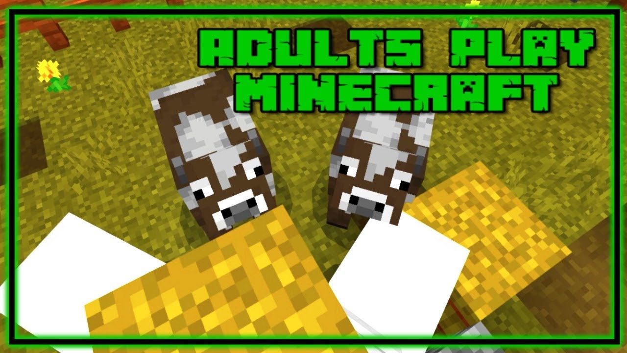 I'm a Farmer in Minecraft! | Adults Play Minecraft #31 | Minecraft ...