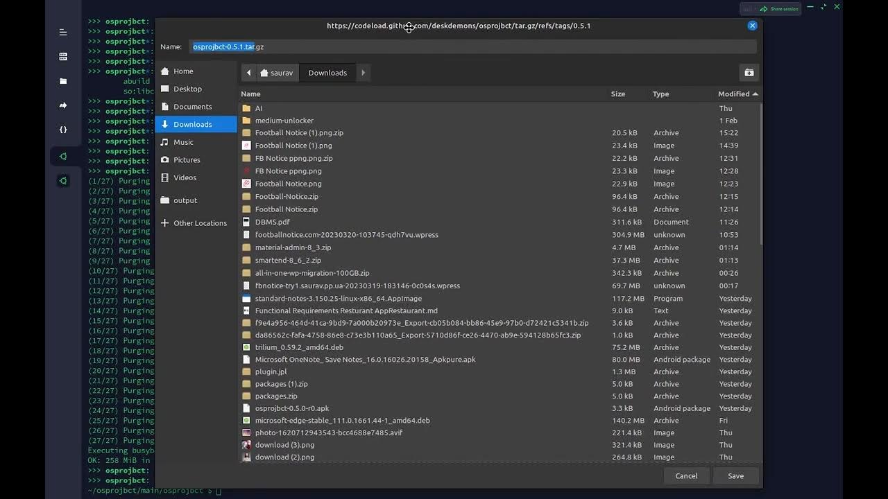 How to make Alpine Package (.apk) files using Docker and make a new ...