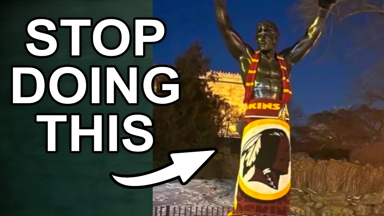 The Rocky Statue Curse Strikes Again - YouTube