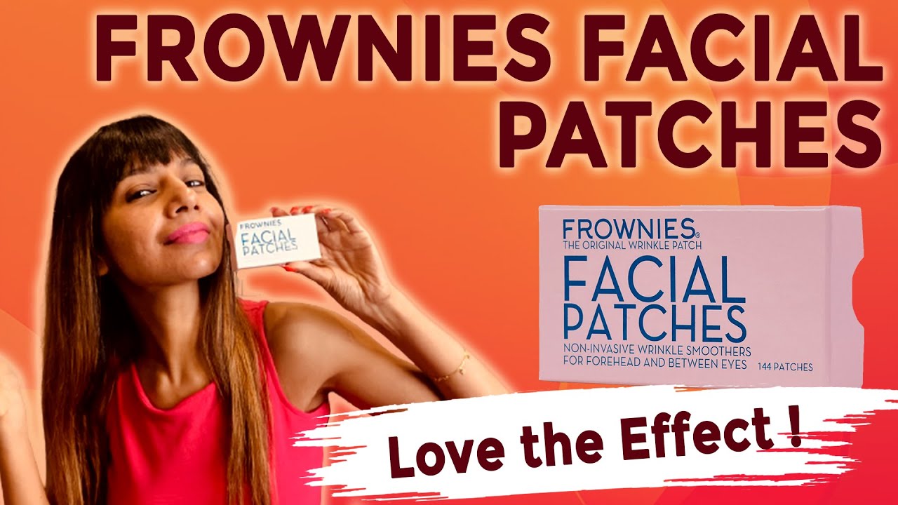 HOW TO USE FROWNIES FACIAL PATCHES FOR WRINKLES#wrinkles #finelines # ...