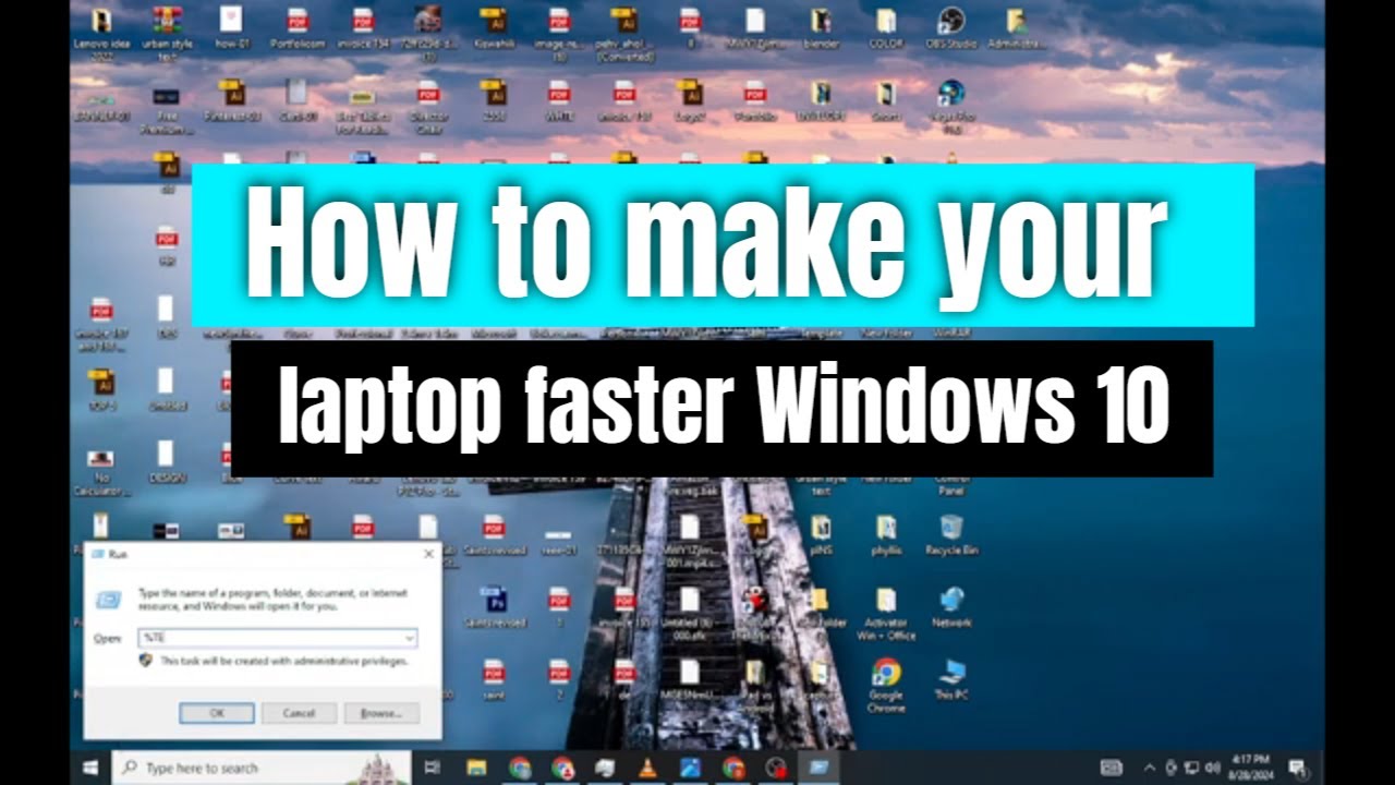 How to make your laptop faster Windows 10 - YouTube