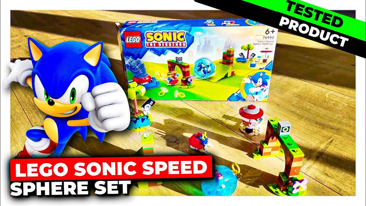 LEGO Sonic The Hedgehog Sonics Speed Sphere Challenge 76990 - YouTube
