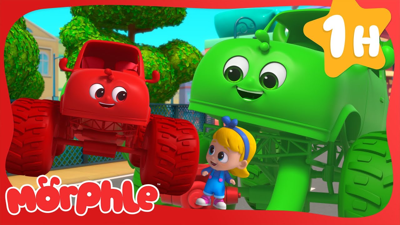 Monster Truck Madness | Morphle 1 Hour | Moonbug Kids - Fun Stories and ...