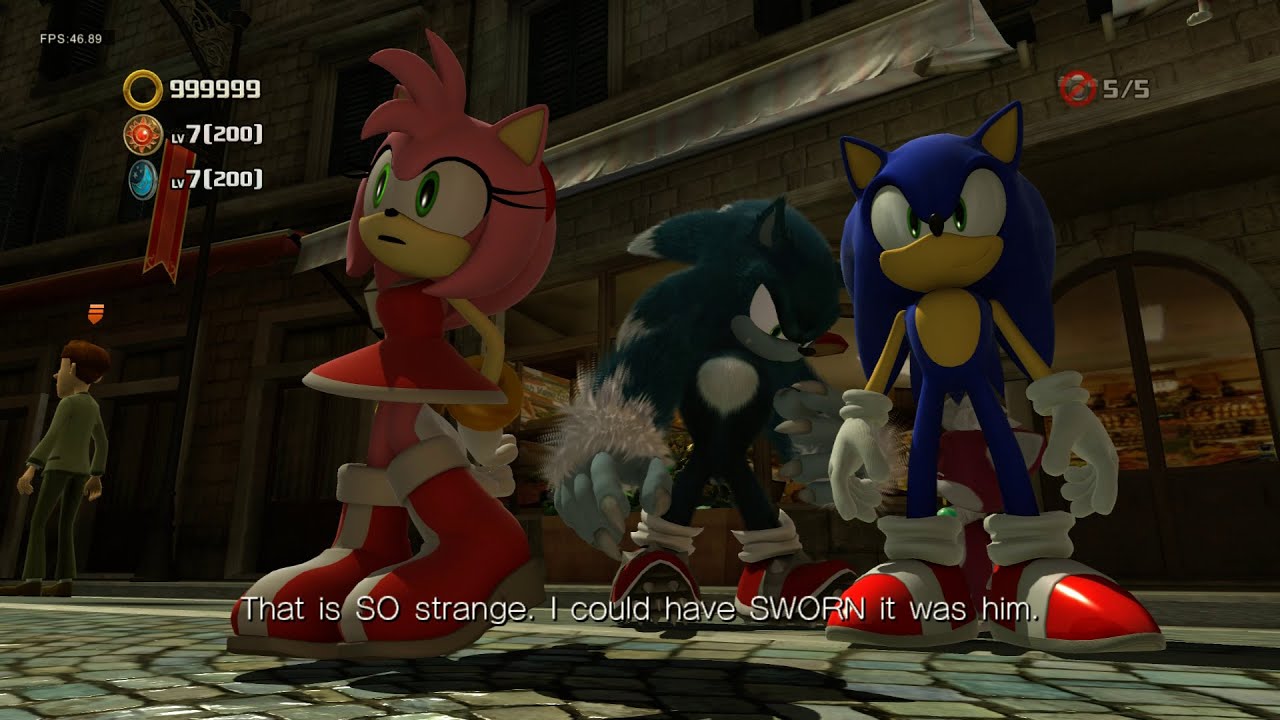 Destroying Sonic Unleashed's cutscenes with Debug Mode - YouTube