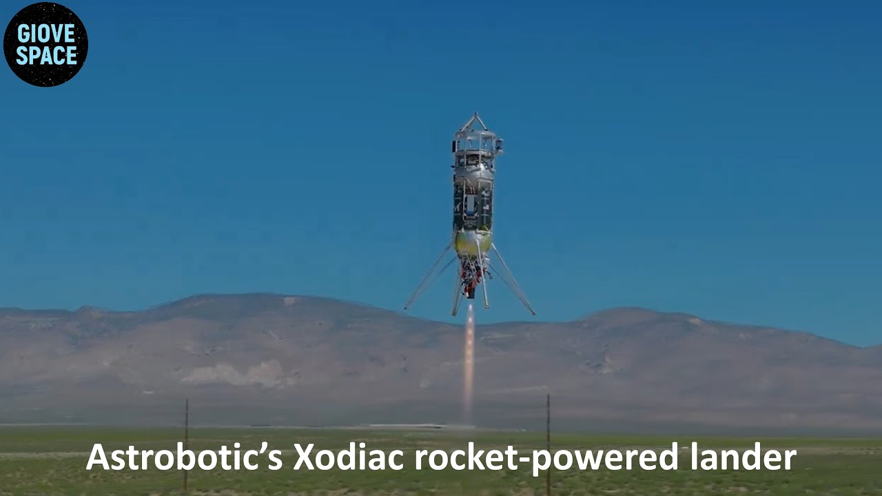 ASTROBOTIC’S XODIAC ROCKET-POWERED LANDER – NASA – TECHRISE STUDENT CHALLENGE - YouTube