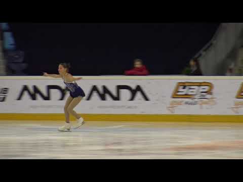 2017 Santa Claus Cup: Isabella SMIT(NED) - FS ADVANCED NOVICE GIRLS, Free skating