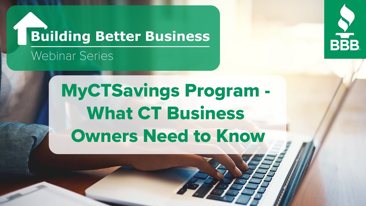 MyCTSavings Program - What CT Business Owners Need to Know - YouTube